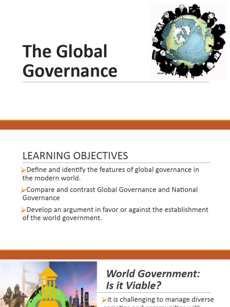 Global Governance: Key Concepts & Challenges | PDF | Governance | Non ...