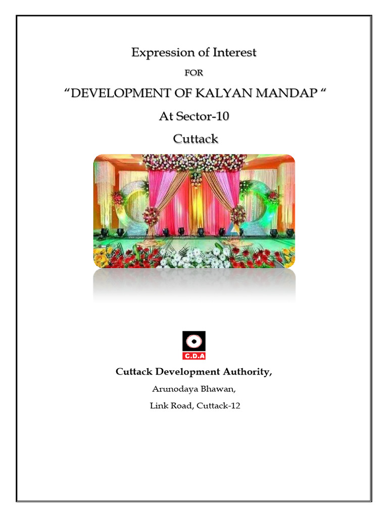 EOI Kalyan Mandap Sec10 | PDF | License | Business