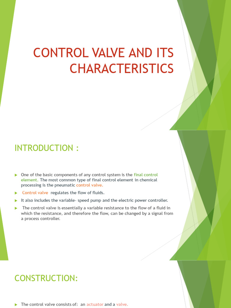 Control Valve | PDF | Valve | Actuator