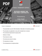 Fidic Letters by Contractor | PDF | Subcontractor | Employment