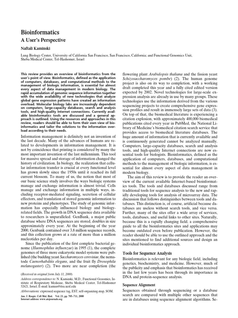 RP 8 | PDF | Bioinformatics | Dna Sequencing