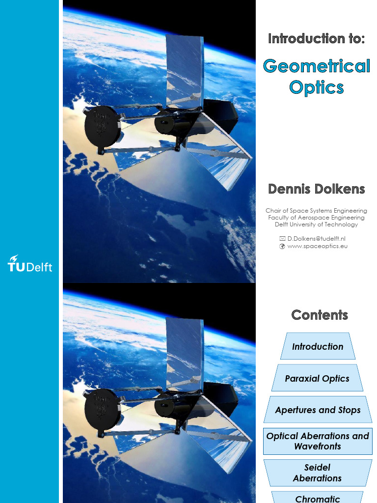 6 - Geometrical Optics | PDF | Optics | Aperture