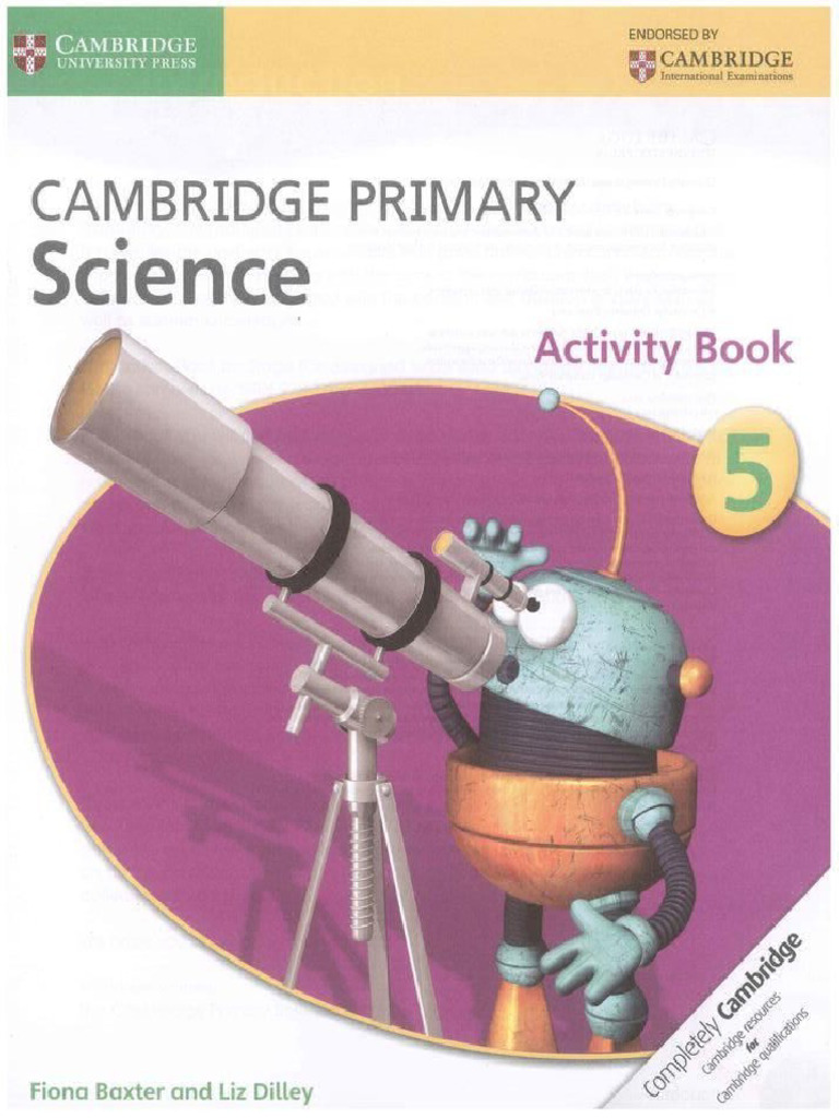Cambridge Primary Science 5 Activity Book Full | PDF