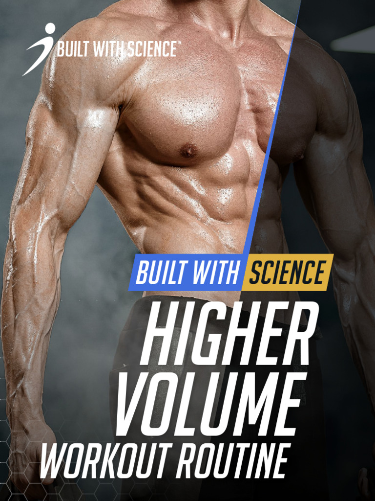 BWS Higher Volume Workout Routine | PDF | Arm | Anatomical Terms Of Motion