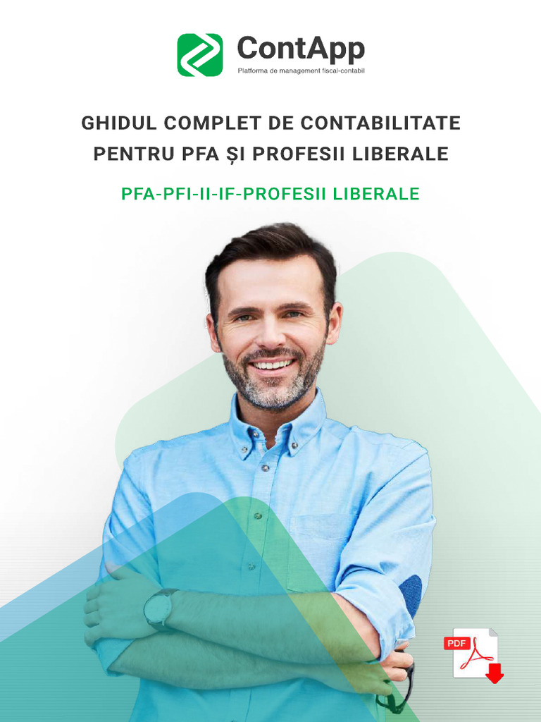 Ghid Complet Pentru Administrarea Activitatii Pfa Profesii Liberale | PDF