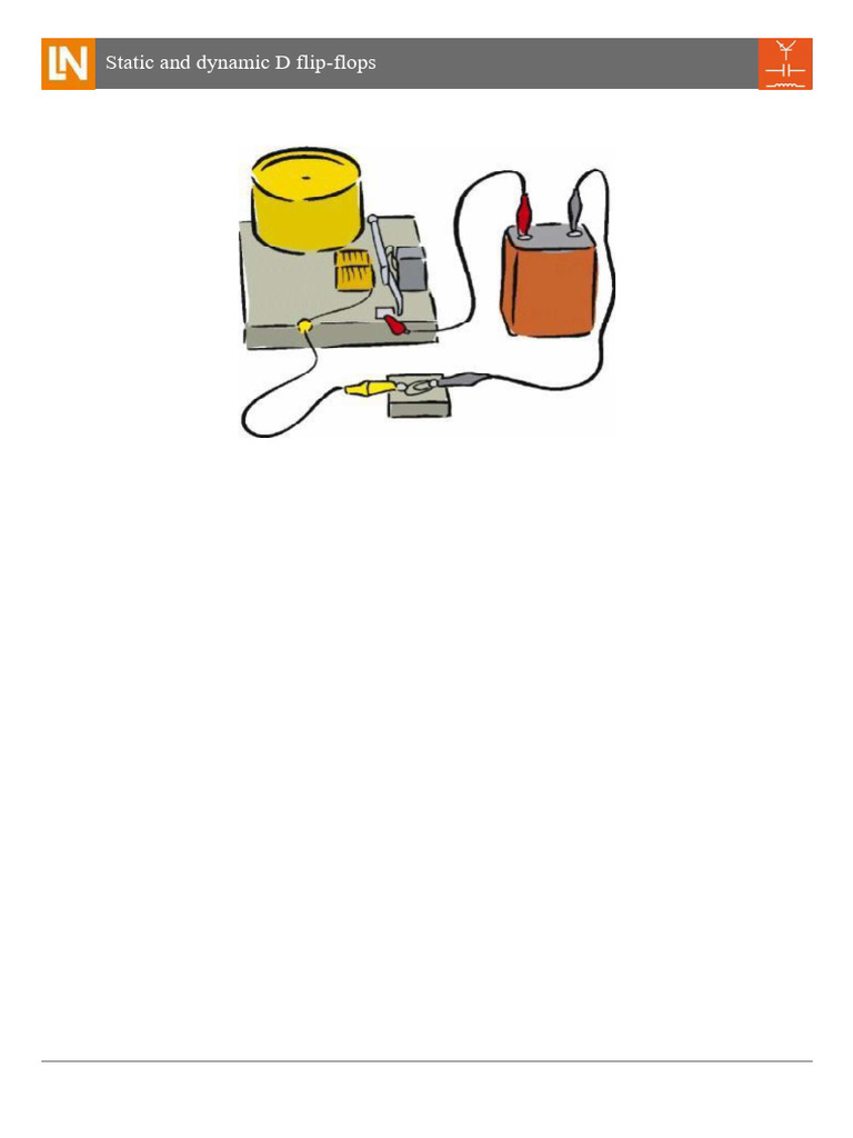 D And JK FF PDF Logic Gate Computing