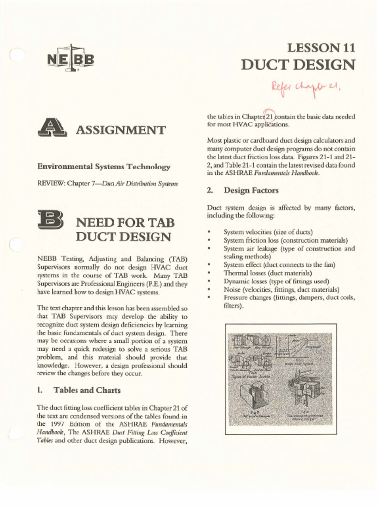 Lesson 11 - Duct Design | PDF
