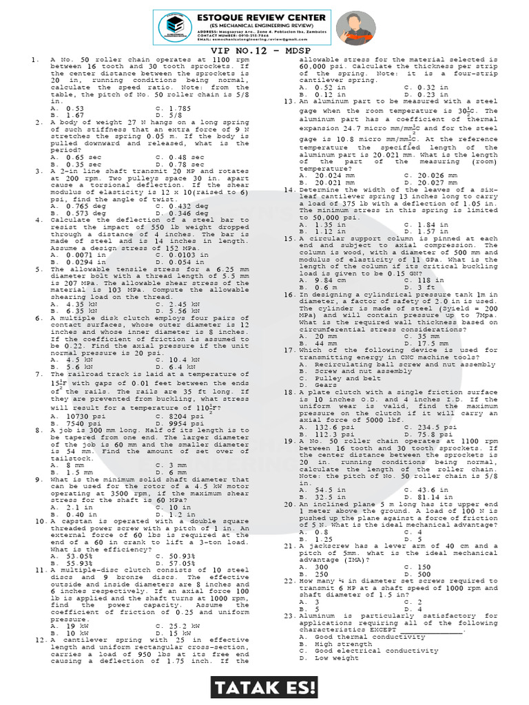 Vip No.12 - MDSP | PDF | Gear | Horsepower