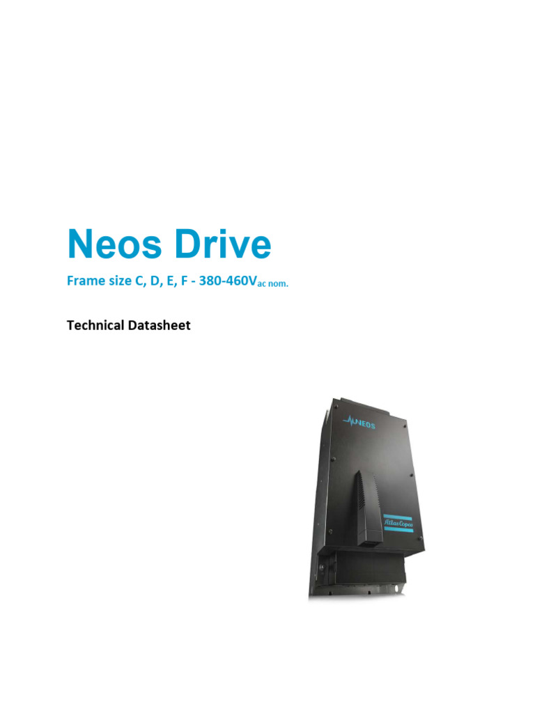 NEOS C-D-E-F Techincal Datasheet Ed 00 | PDF | Specification (Technical ...