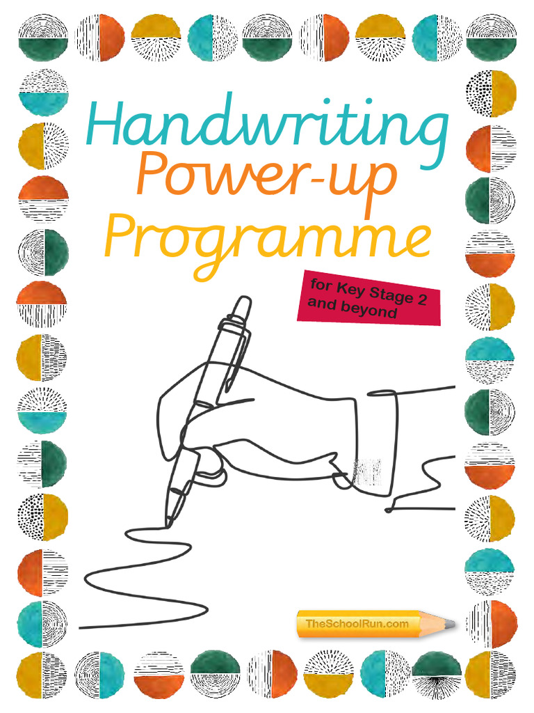 Handwriting Power-Up Programme | PDF | Chair | Human Communication