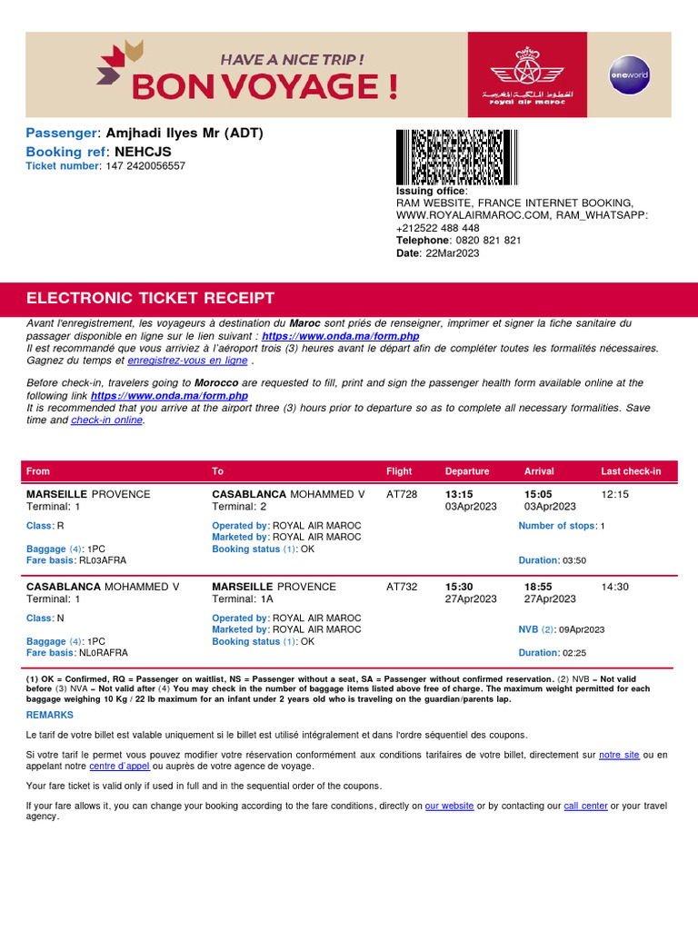 Amjhadiilyes, 03apr1315marseille, MRS | PDF | Transport