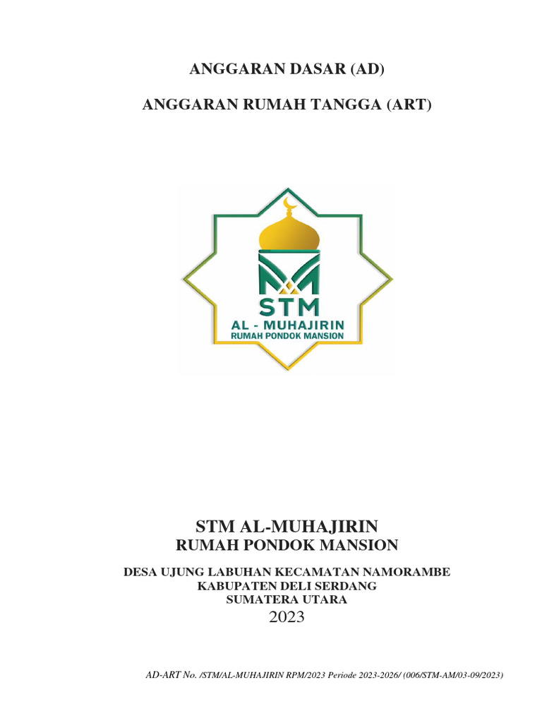 AD-ART STM 2023-2026 Final. | PDF