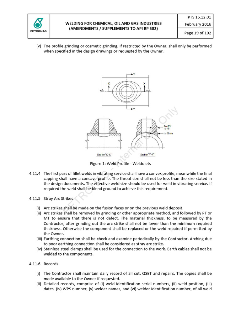 Welding Olet As PTS | PDF | Welding | Construction
