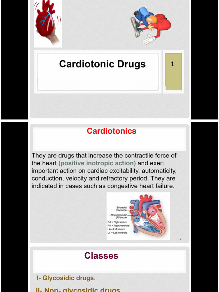 4-2cardiotonic Drugs | PDF