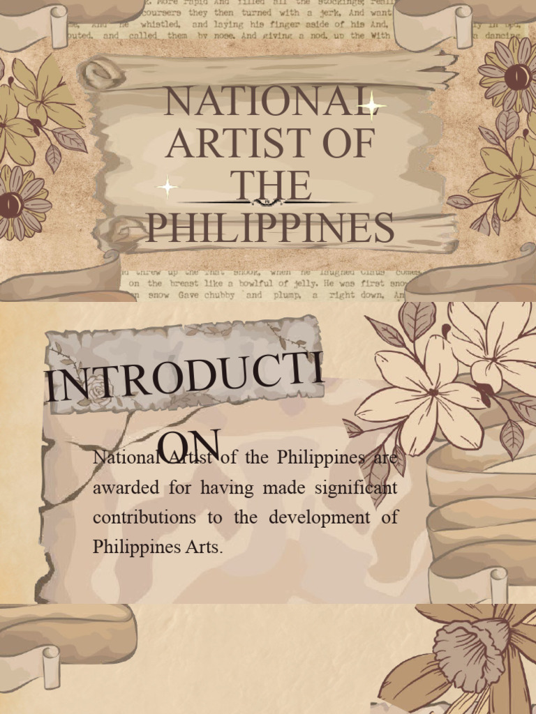 CAE 2 National Artist of The Philippines 1 | PDF | Philippines
