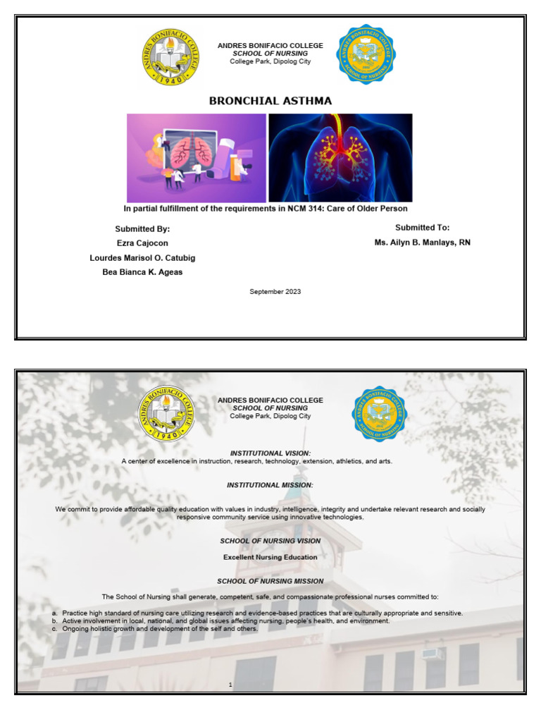 Asthma Casebook FINAL | PDF | Lung | Asthma