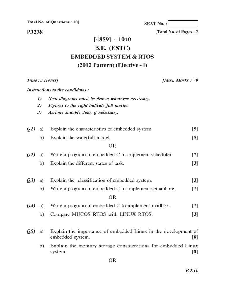 Nov Dec 20154545 | PDF | Embedded System | Operating System Families