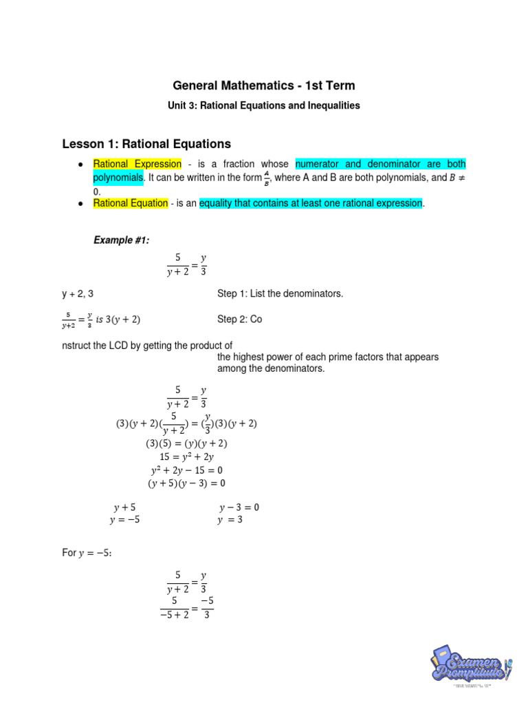 G11-GenMath FinalsExam | PDF | Interest | Equations