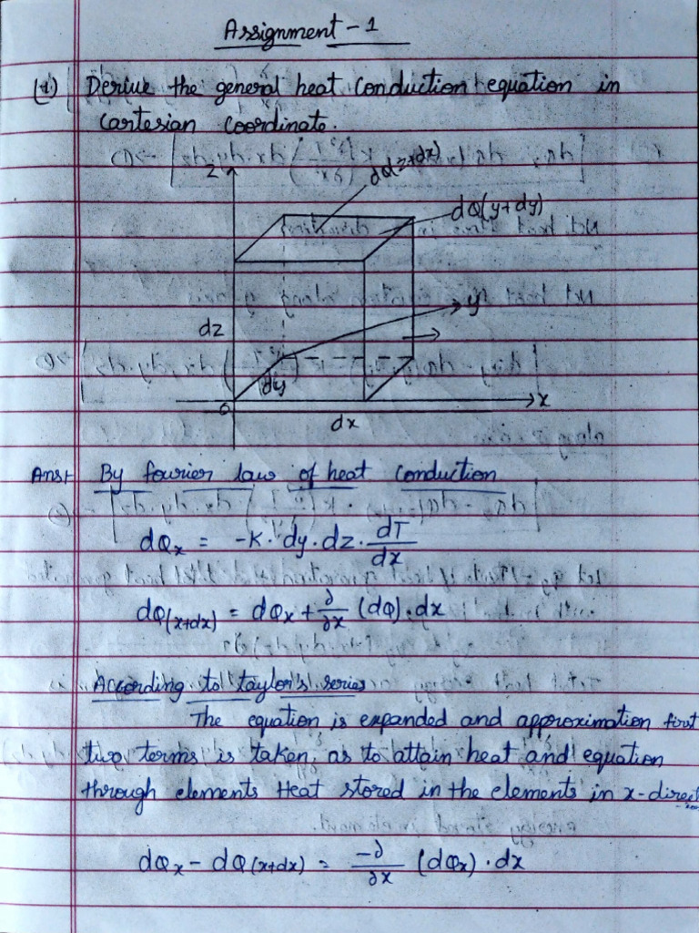 HMT Assignment | PDF