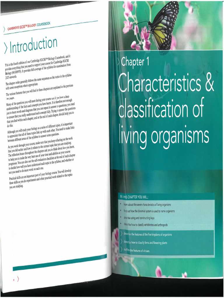 Chapter 1- Characteristics and Classification | PDF