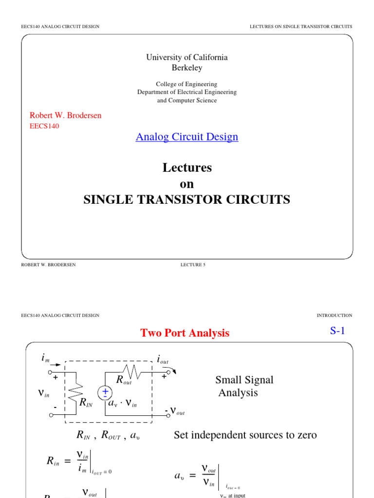 2_tek_transistor_devreler | PDF | Electrical Network | Electrical Circuits