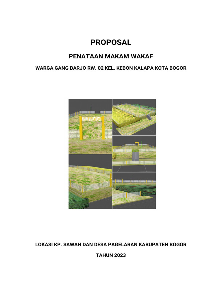 Proposal Penataan | PDF