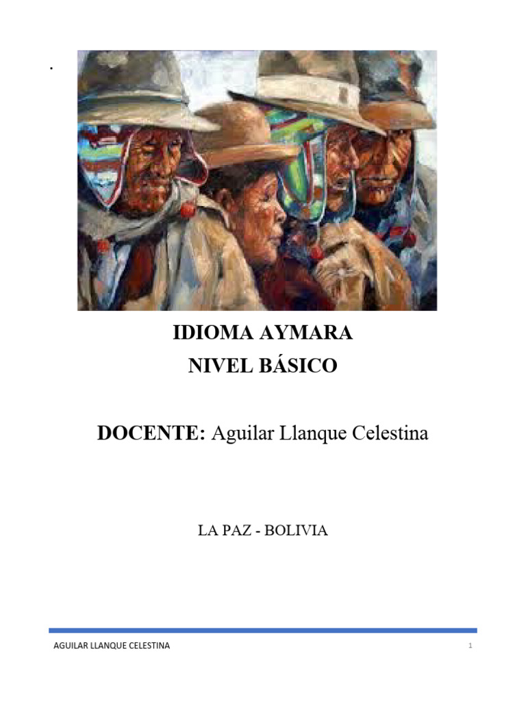Fonética del Aymara: Consonantes y Vocales | PDF | Vocal | Lingüística