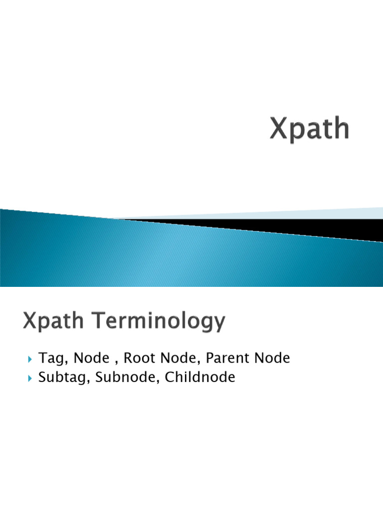 Xpath Pdf