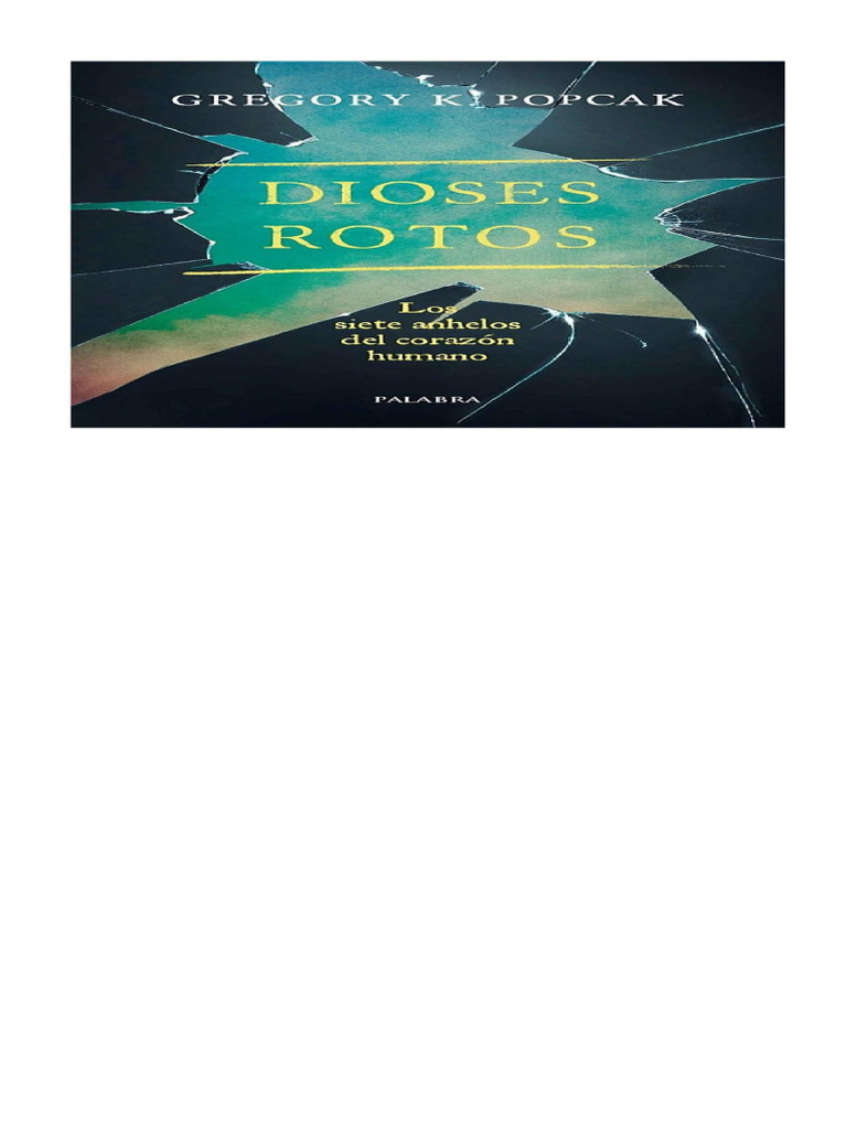 Dioses Rotos Gregory K Popcak | PDF