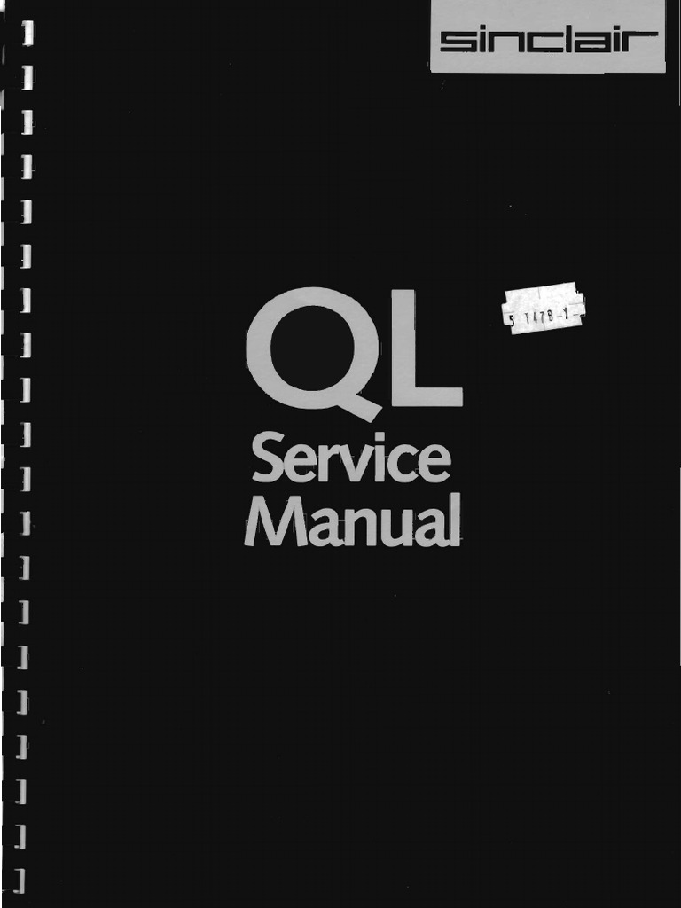 Sinclair QL Service Manual | PDF