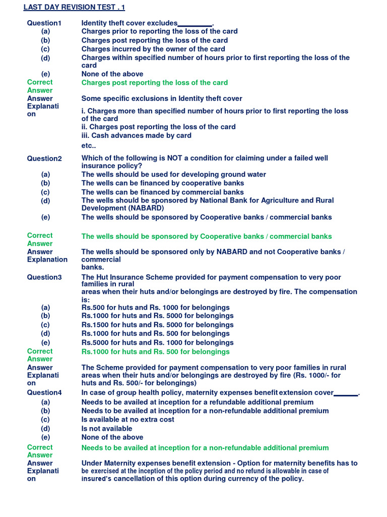 MISC 1 (1) | PDF | Reinsurance | Insurance