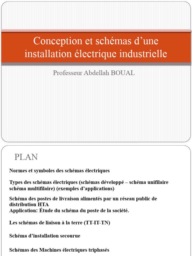 Chap1. Symbolisation et schémas électriques | PDF | Interrupteur | Équipement