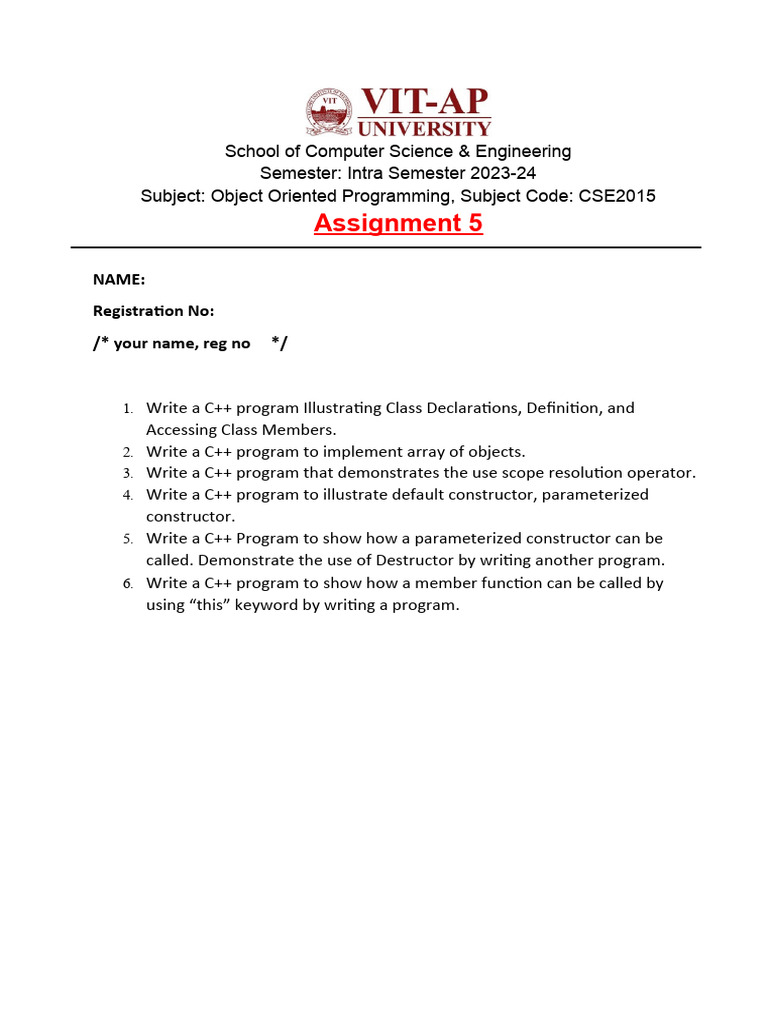 Assignment 5 | PDF