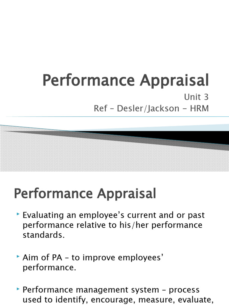 Performance Appraisal | PDF | Performance Appraisal | Psychology
