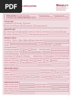 SME Application Form | PDF | Mortgages | Loans