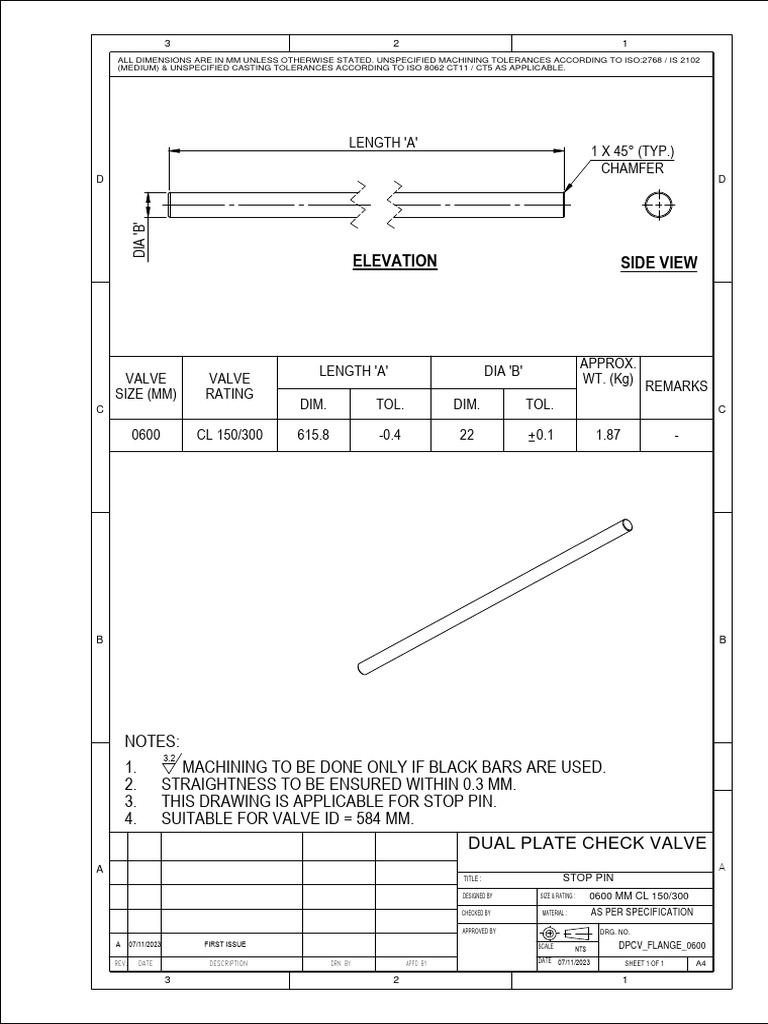 DPCV_STOP PIN_0600 | PDF | Industrial Processes | Mechanical Engineering