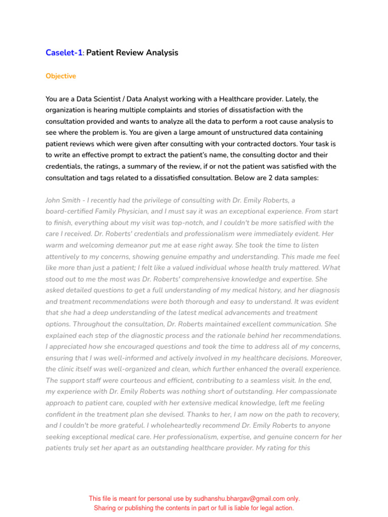 Week-3 - +Prompt+Engineering+w - o+Code+-+Caselets | PDF | Artificial ...