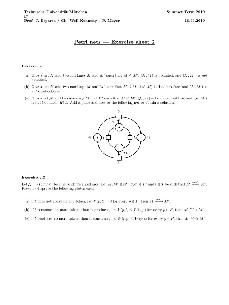 Ex02 Sol | PDF | Mathematical Logic | Formal Methods