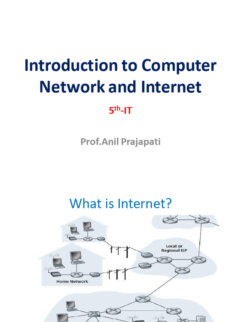 Chapter-1-Introduction To Computer Network and Internet | PDF | Computer Network | Network Topology