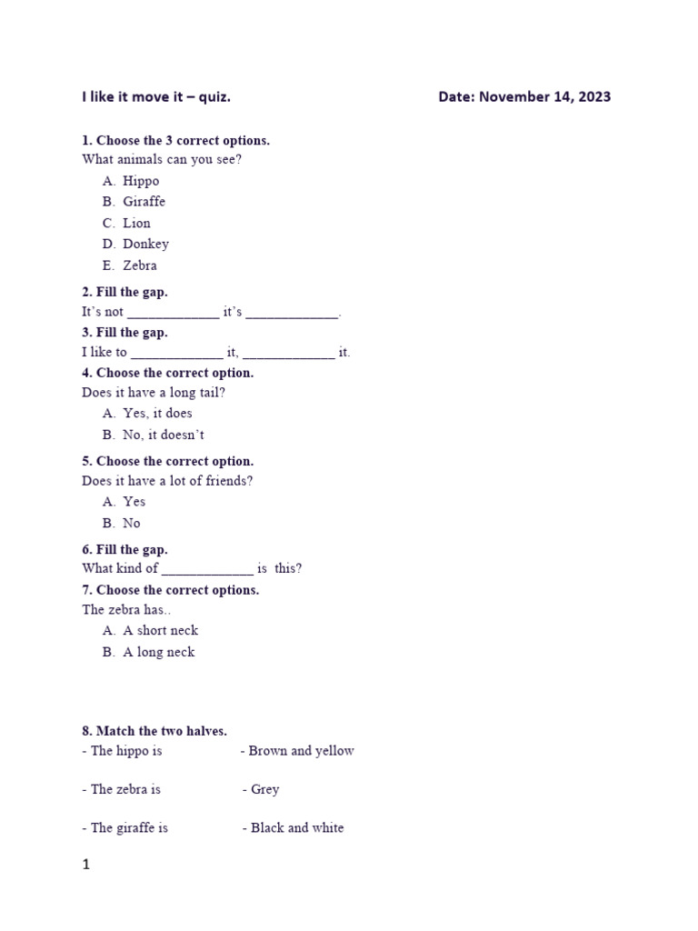 I Like To Move It | PDF