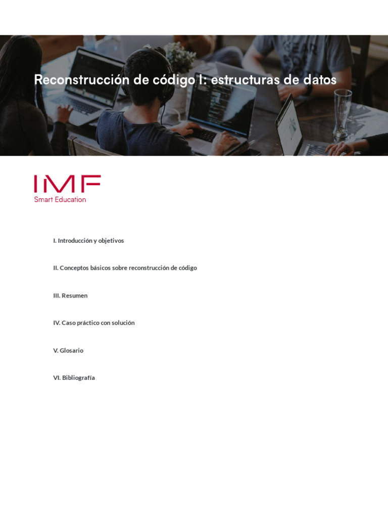 U3 - Reconstruccion de Codigo I Estructuras de Datos | PDF | Compilador ...