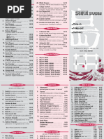 Nuri Sushi Menu Cape Town | PDF | Sushi | Japanese Cuisine