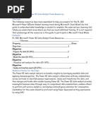 PL-300 Study Guide PDF | PDF | Data | Data Analysis