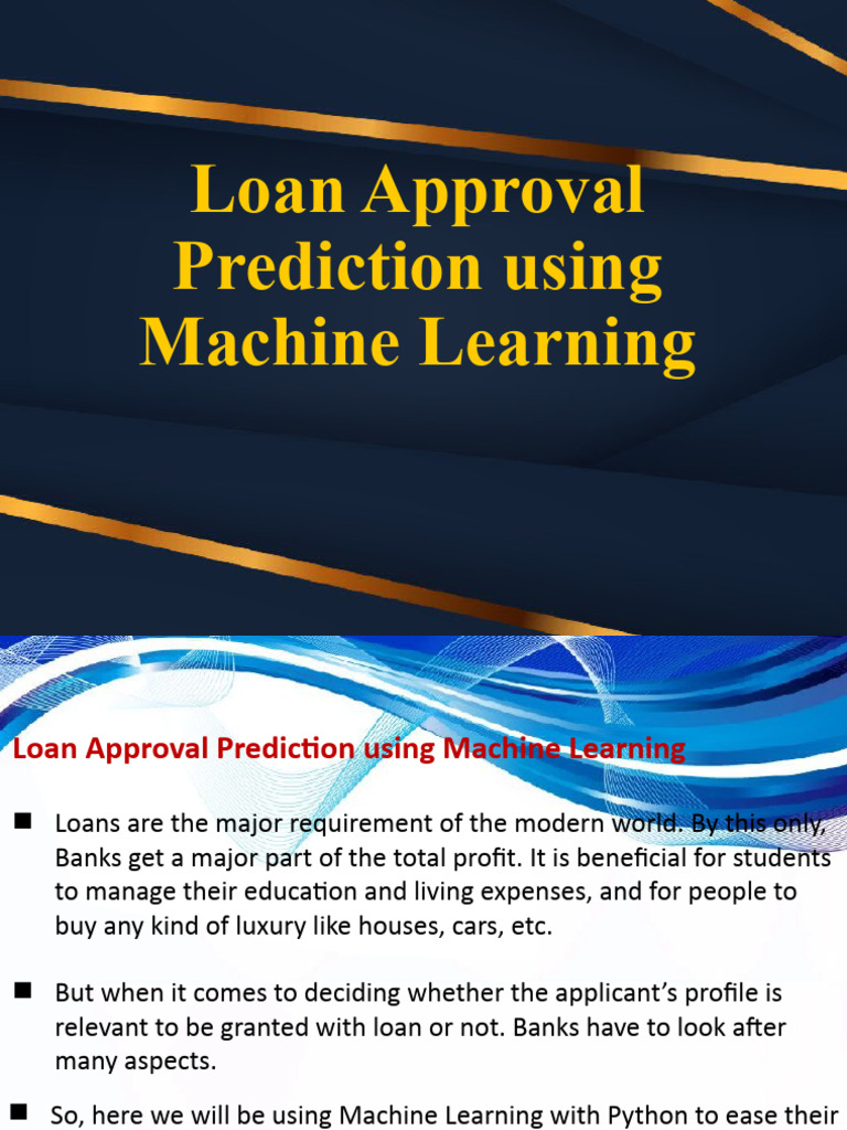 Loan Approval | PDF | Machine Learning | Cognition