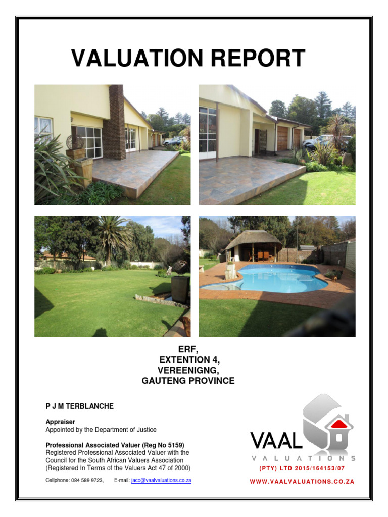 Valuation Report - Example | PDF