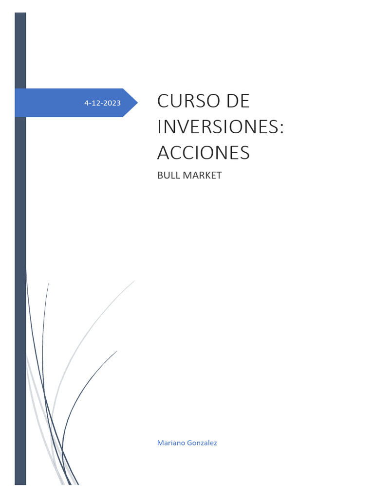 0004. ACCIONES | PDF | Compartir (Finanzas) | Inversiones