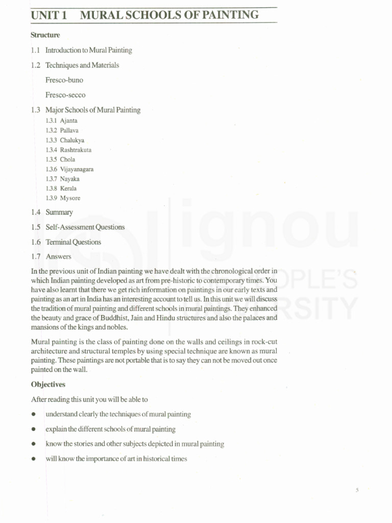Unit 1 | PDF | Paintings