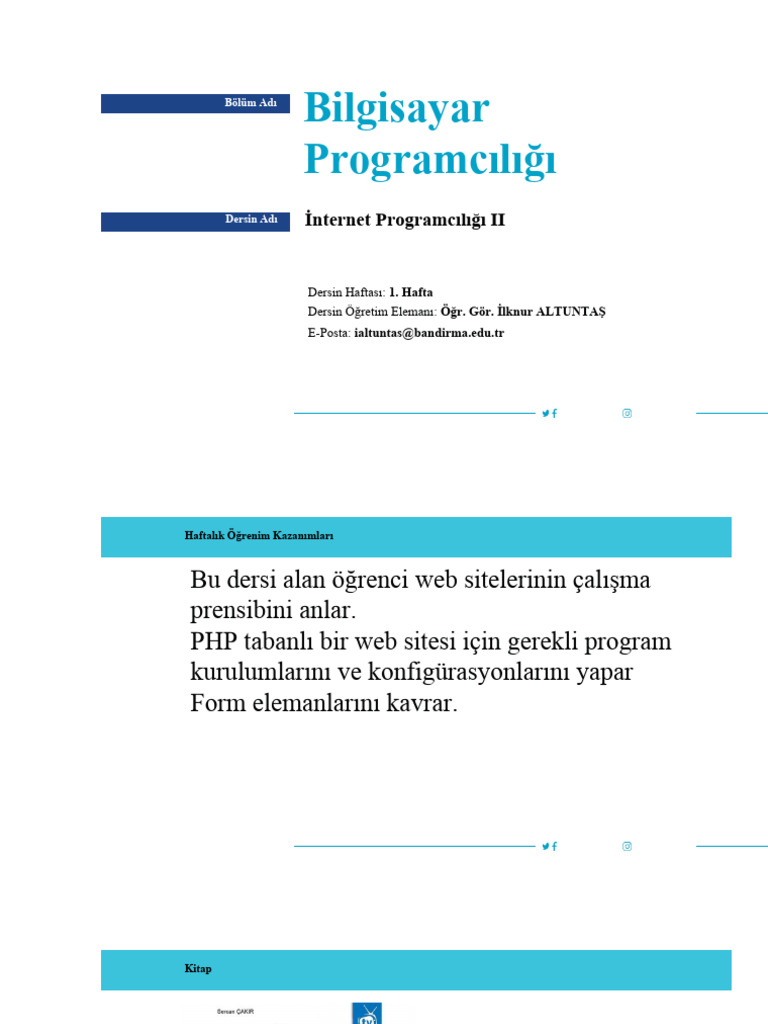 Bilgisayar Programcılığı | PDF