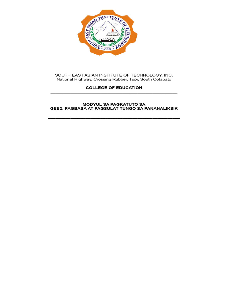 MODULE | PDF
