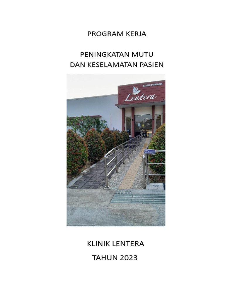 Program Kerja PMKP | PDF
